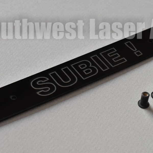 Subuwu License Plate Frame - Etsy UK