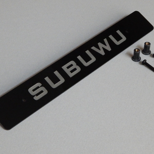 Subuwu License Plate Frame - Etsy UK