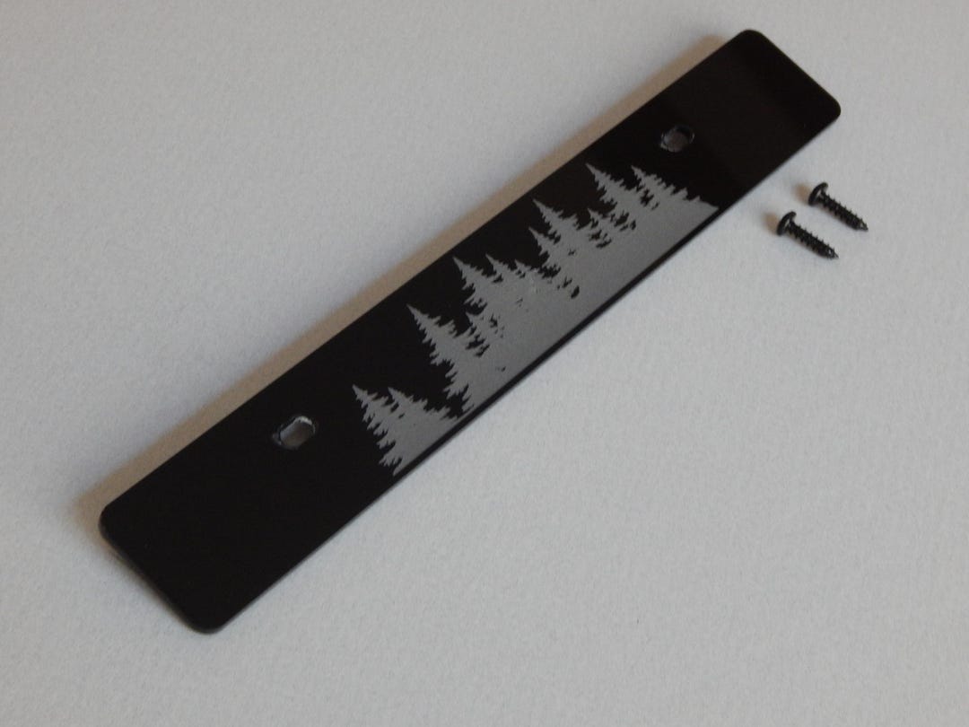 License Plate Deletes With 7" Hole Pattern: Laser Cut & Engraved ...