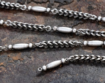 Matte Silver Chain - Etsy