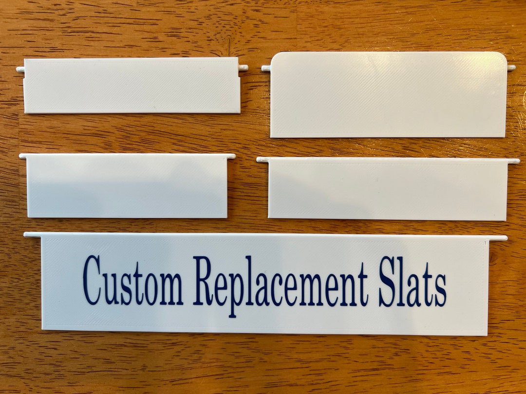 Replacement Slat for Louvered Dryer Vent Customizable for All Makes ...