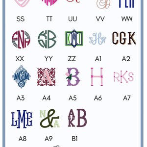 Custom Embroidered Baby Banner: Monogram Nursery Decor - Etsy