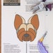 Stained Glass Pattern | Yorkie | Yorkshire Terrier | DIGITAL DOWNLOAD ...