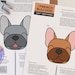 French Bulldog Stained Glass Pattern - Etsy