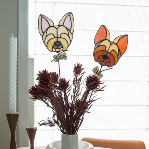 Stained Glass Pattern | Yorkie | Yorkshire Terrier | DIGITAL DOWNLOAD ...