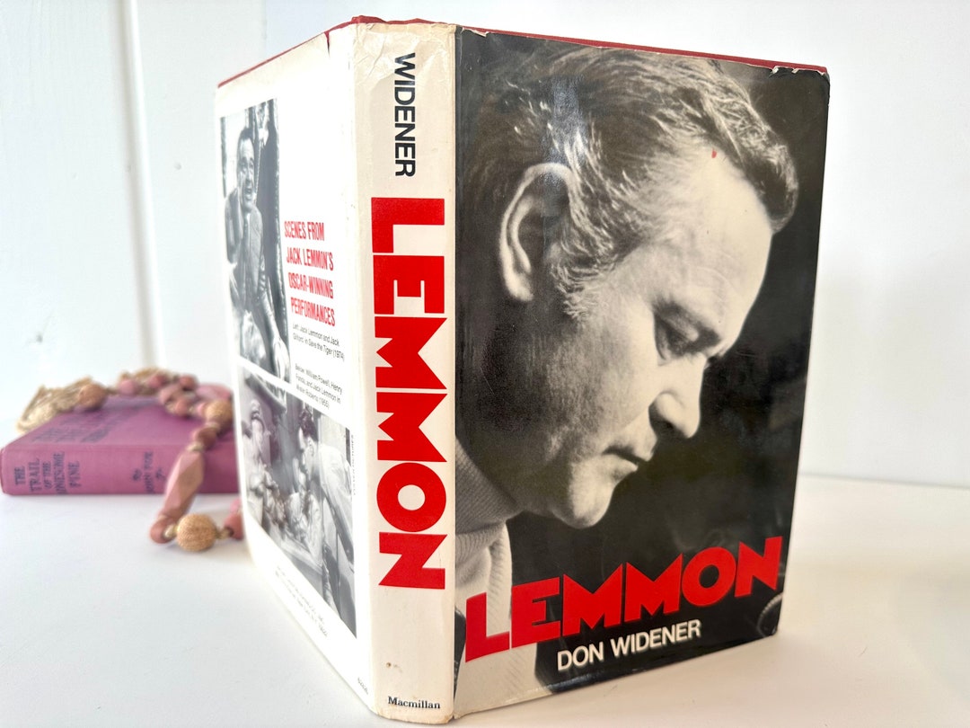 Lemmon by Don Widener, First Printing Lemmon Biography, Vintage Book ...