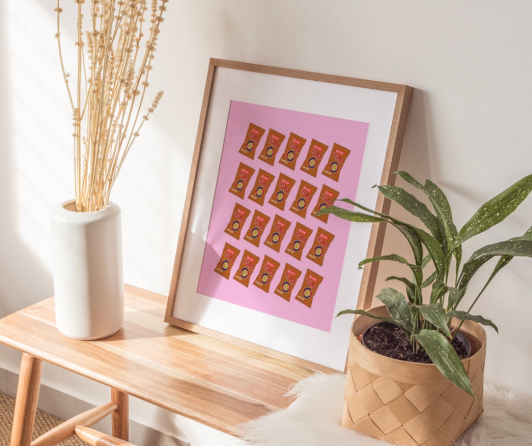 Bamba Pop Art Print - Israeli Snack - Etsy