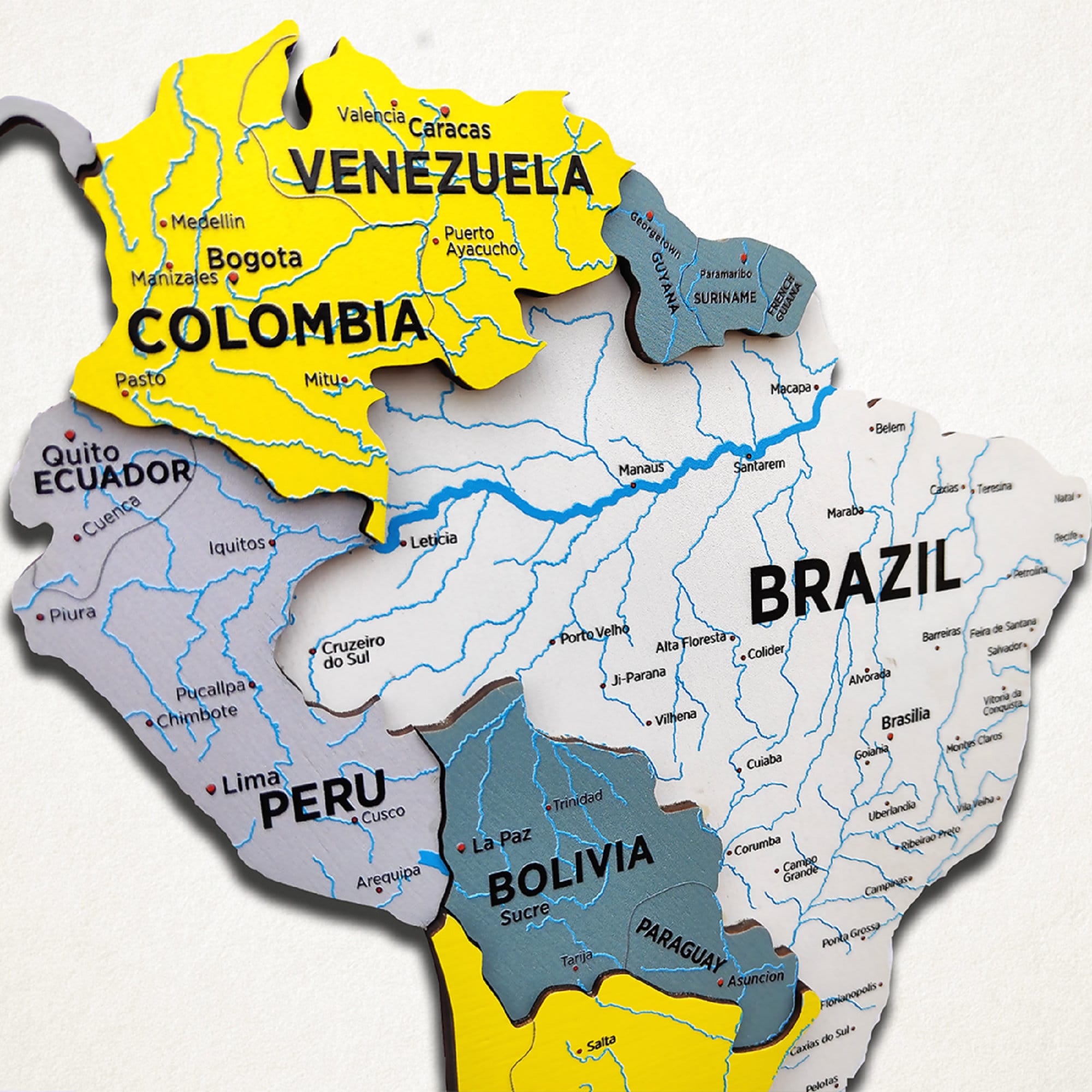 3D World Map Décor Wood Wall Map Large Map for Wall - Etsy