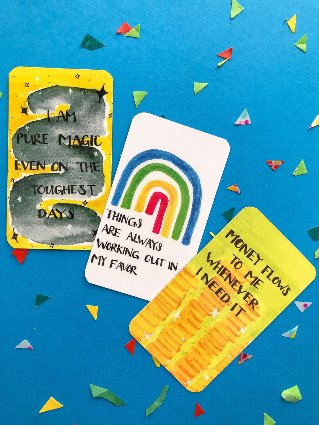 Magnet Set | #MOOD MAGNETS | Set of 3 Empowering Quotes | Words of ...