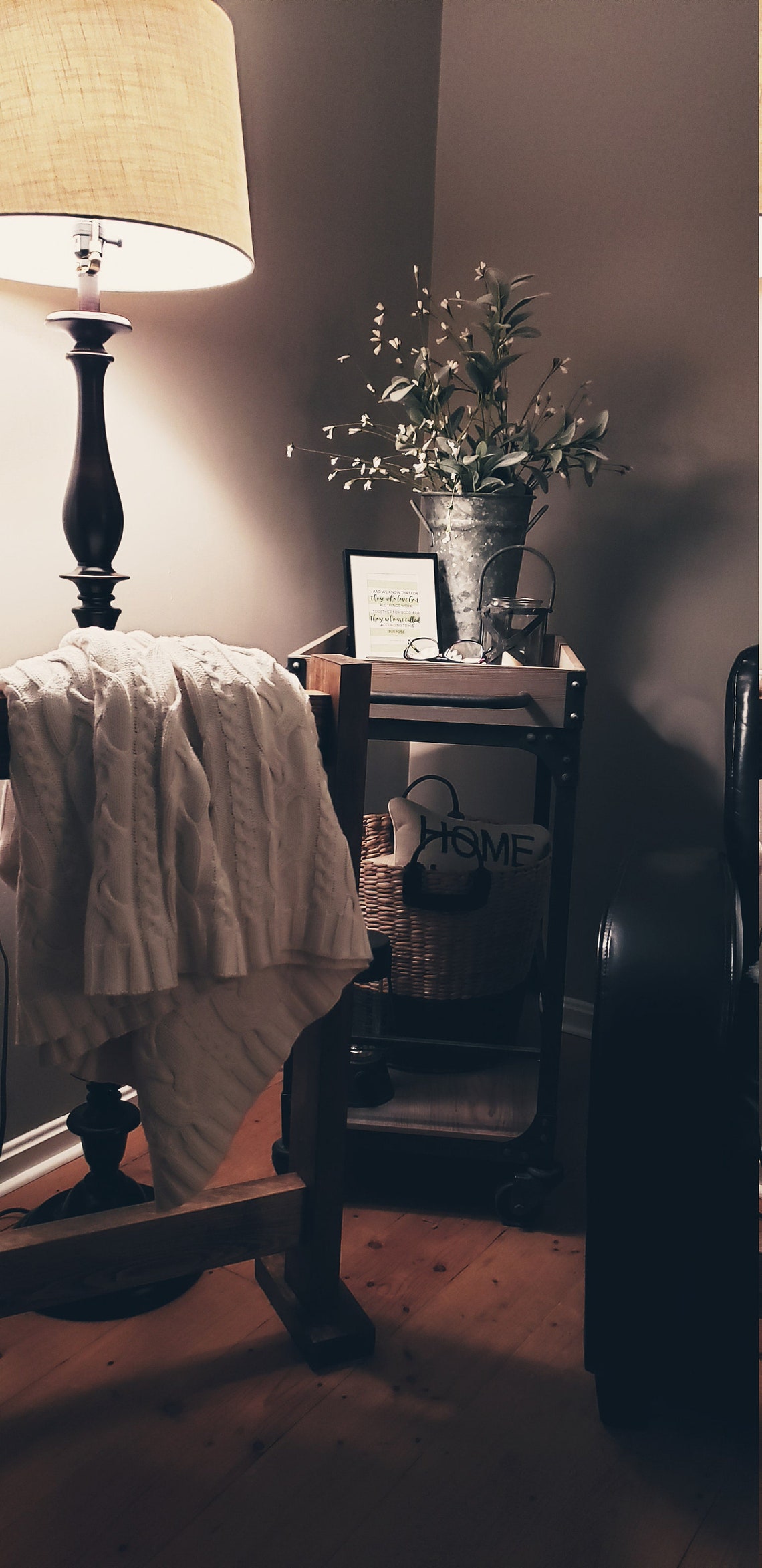 Wood Wreath Stand/ Stocking Holder for Small Space or No | Etsy