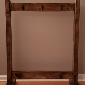 Wood Christmas Stocking Holder Stand - Etsy