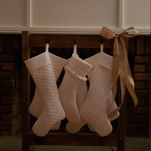 Wood Christmas Stocking Holder Stand - Etsy