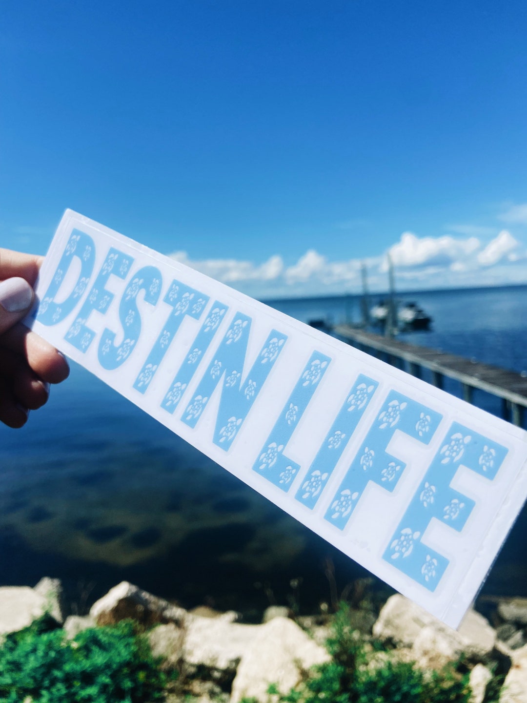 Destin Florida Destin Life Bumper Sticker - Etsy