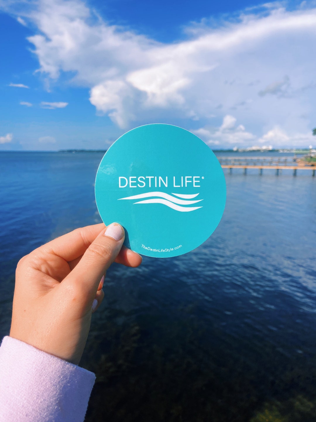 Destin Florida Destin Life Bumper Sticker - Etsy