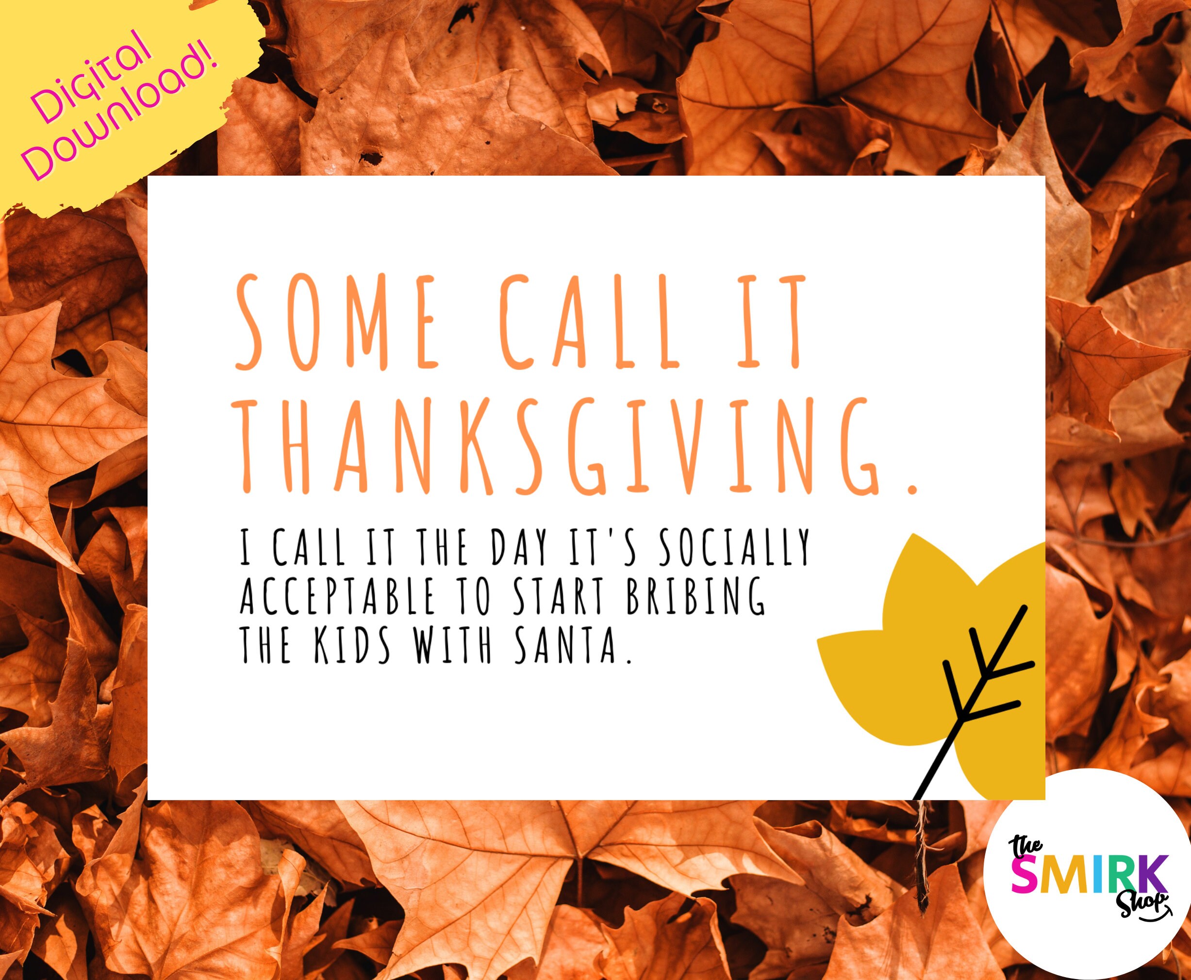 Printable Thanksgiving Card, Funny Thanksgiving Card, Thanksgiving ...