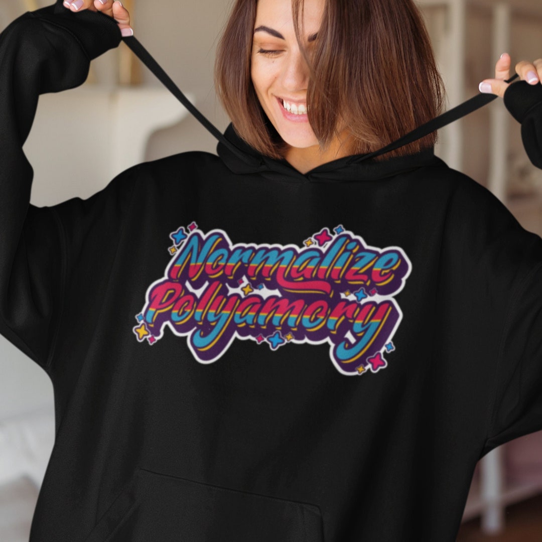 Normalize Polyamory Pride Flag Colors Hoodie - Etsy