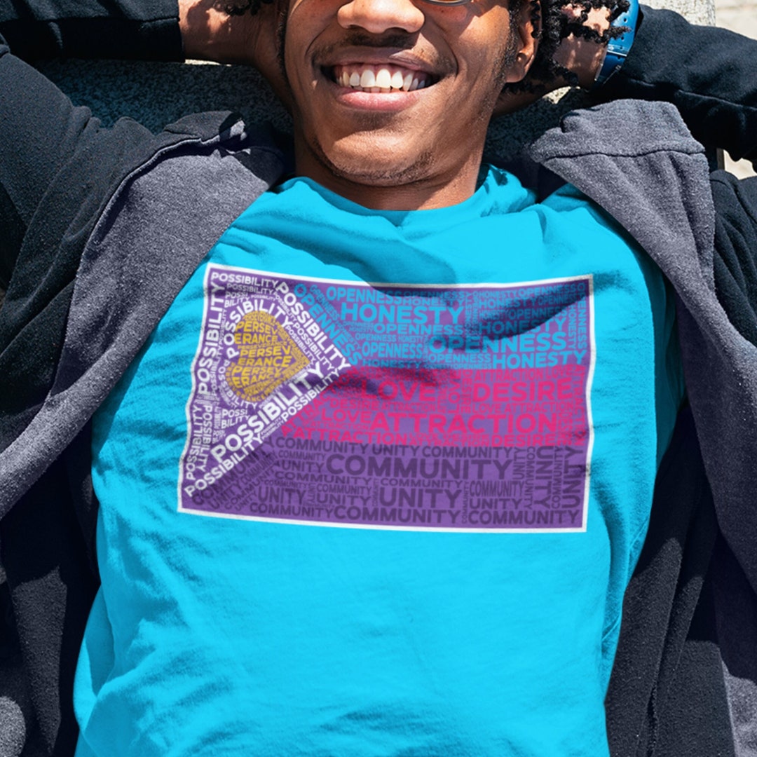 Polyamory Pride Flag Word Art Tee - Etsy