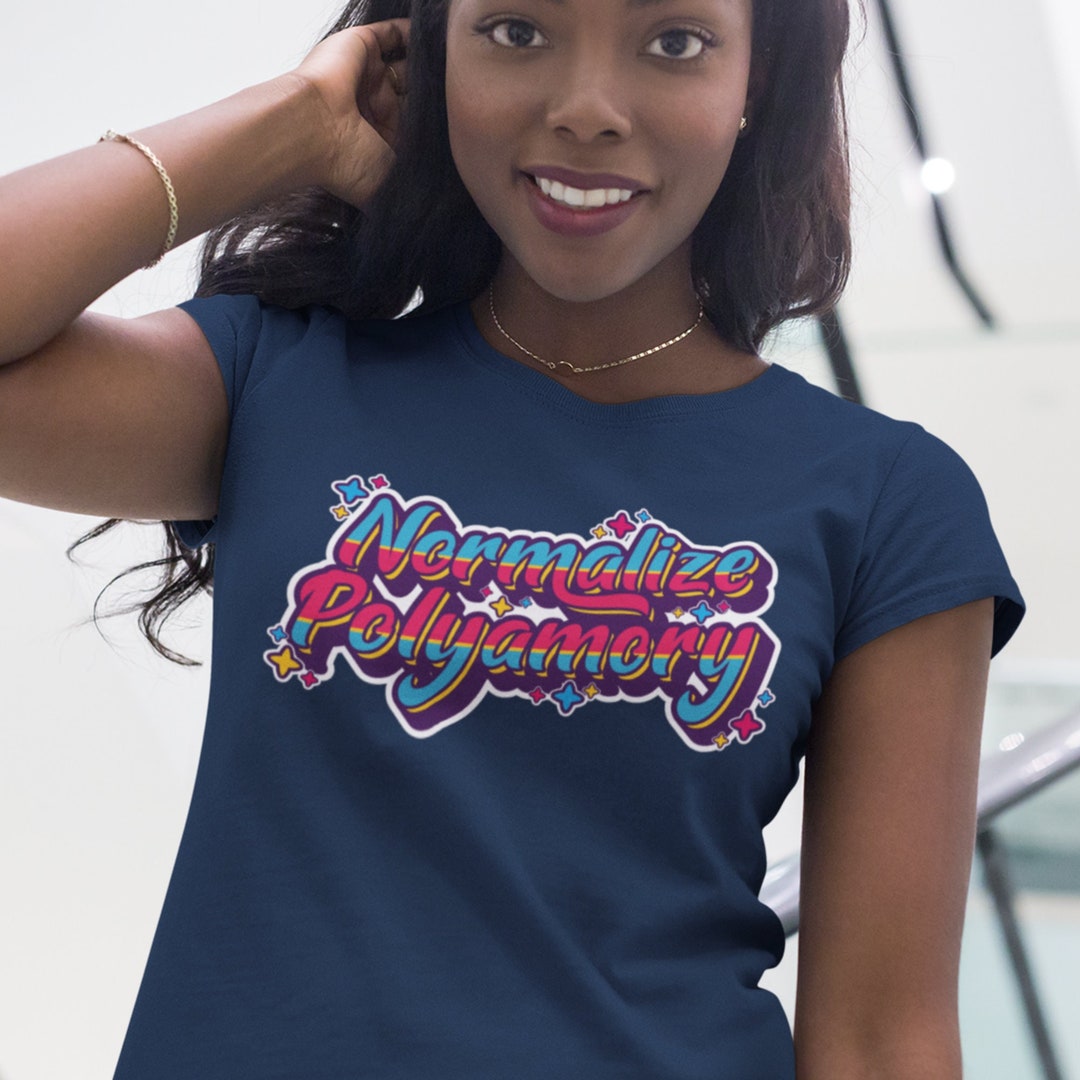 Normalize Polyamory Pride Flag Colors Tee - Etsy