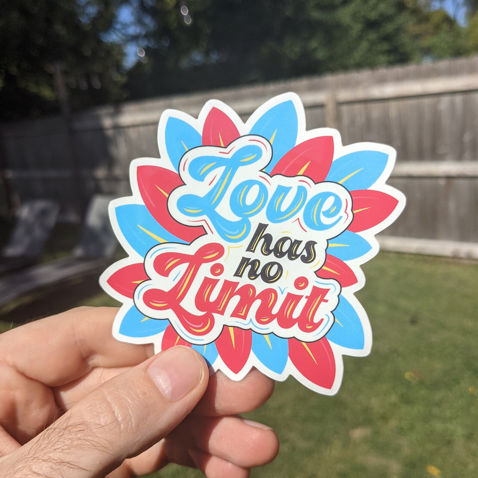 Love Has No Limit Vinyl Polyamory Sticker - Etsy