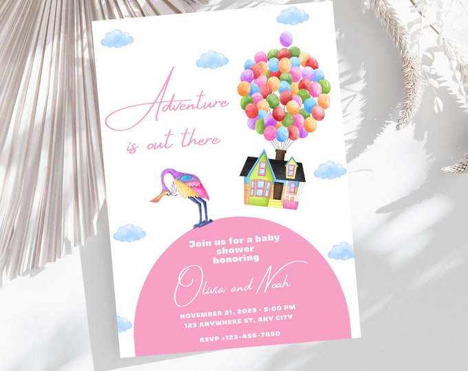 Our Adventure Begins | Disney Pixar UP Inspired Wedding Set | Digital ...
