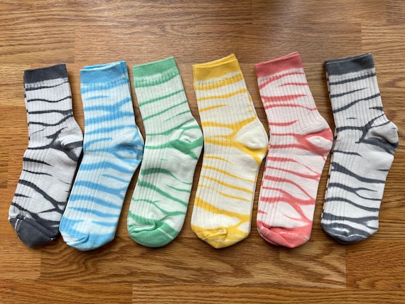 Tye Dye Designs Socks
