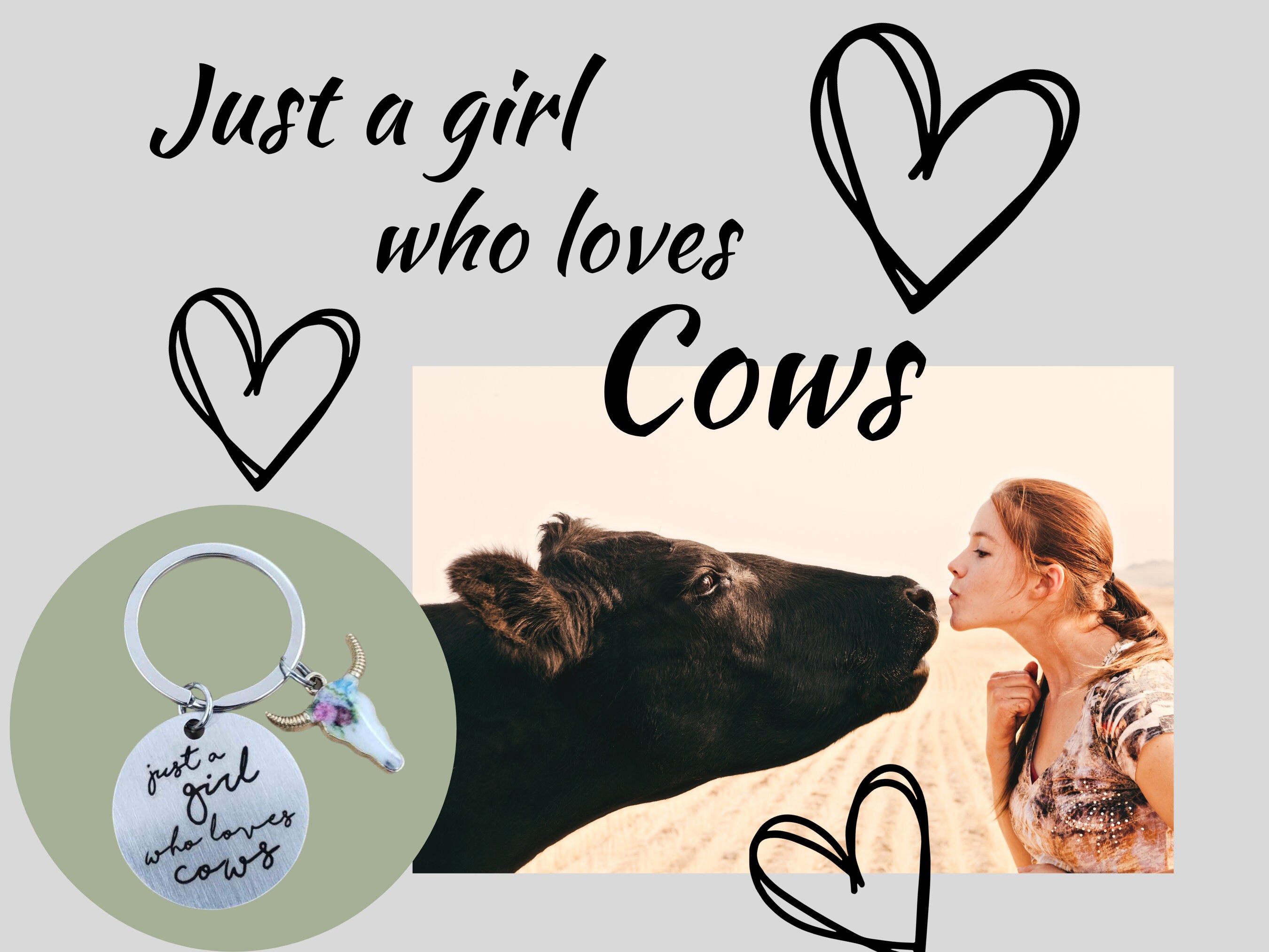 Cow Keychain Cow Gifts Highland Cow Keychain Highland Cow - Etsy