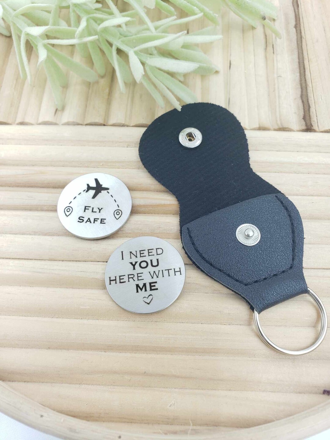 Pilot Gifts, Flight Attendant Gifts, Fly Safe Keychain, Pilot Gifts for ...
