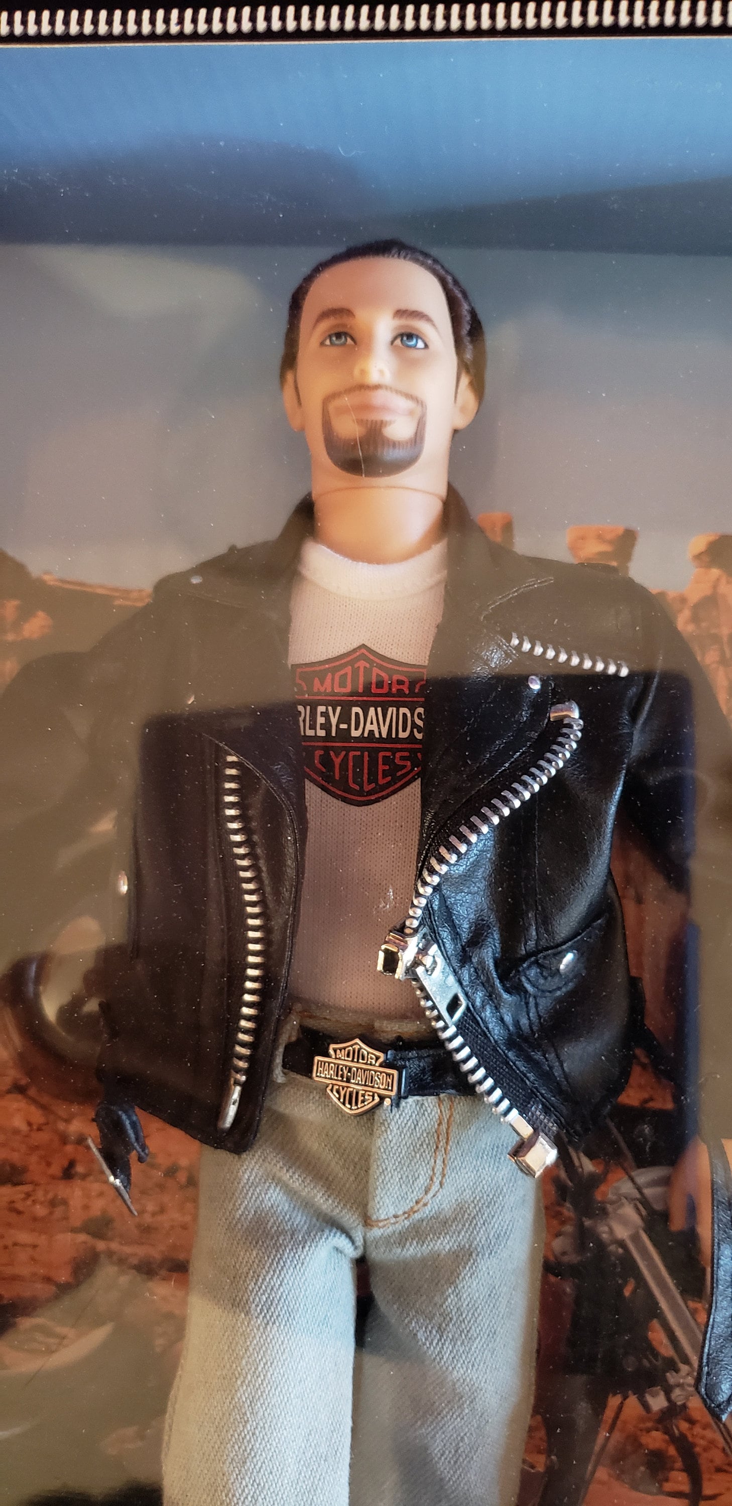 Barbie Ken Harley Davidson, Collectible Ken Doll 1, Ken Barbie Biker ...