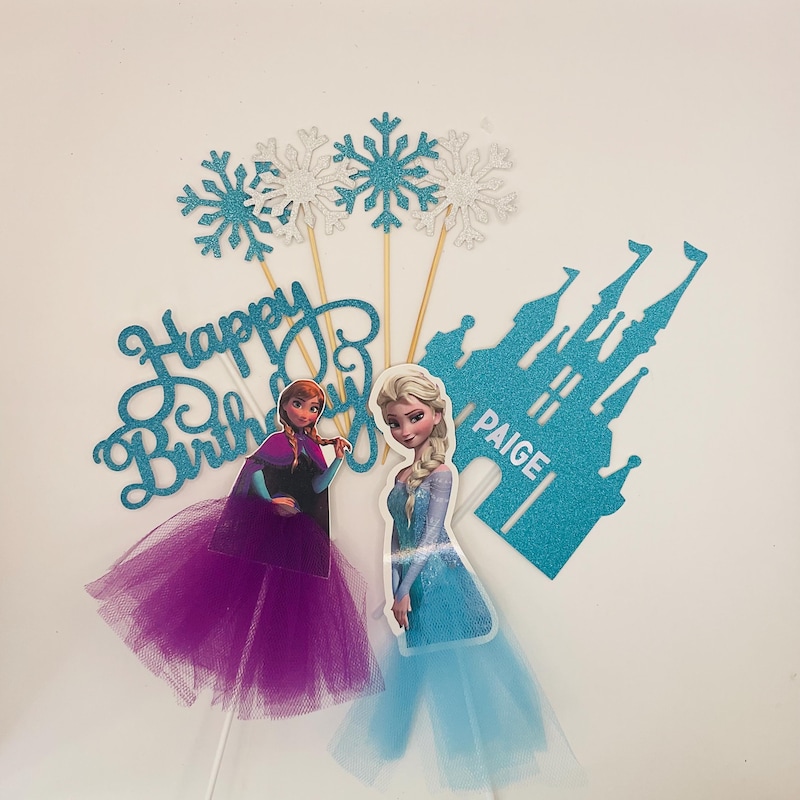Frozen Birthday Edible - Etsy UK