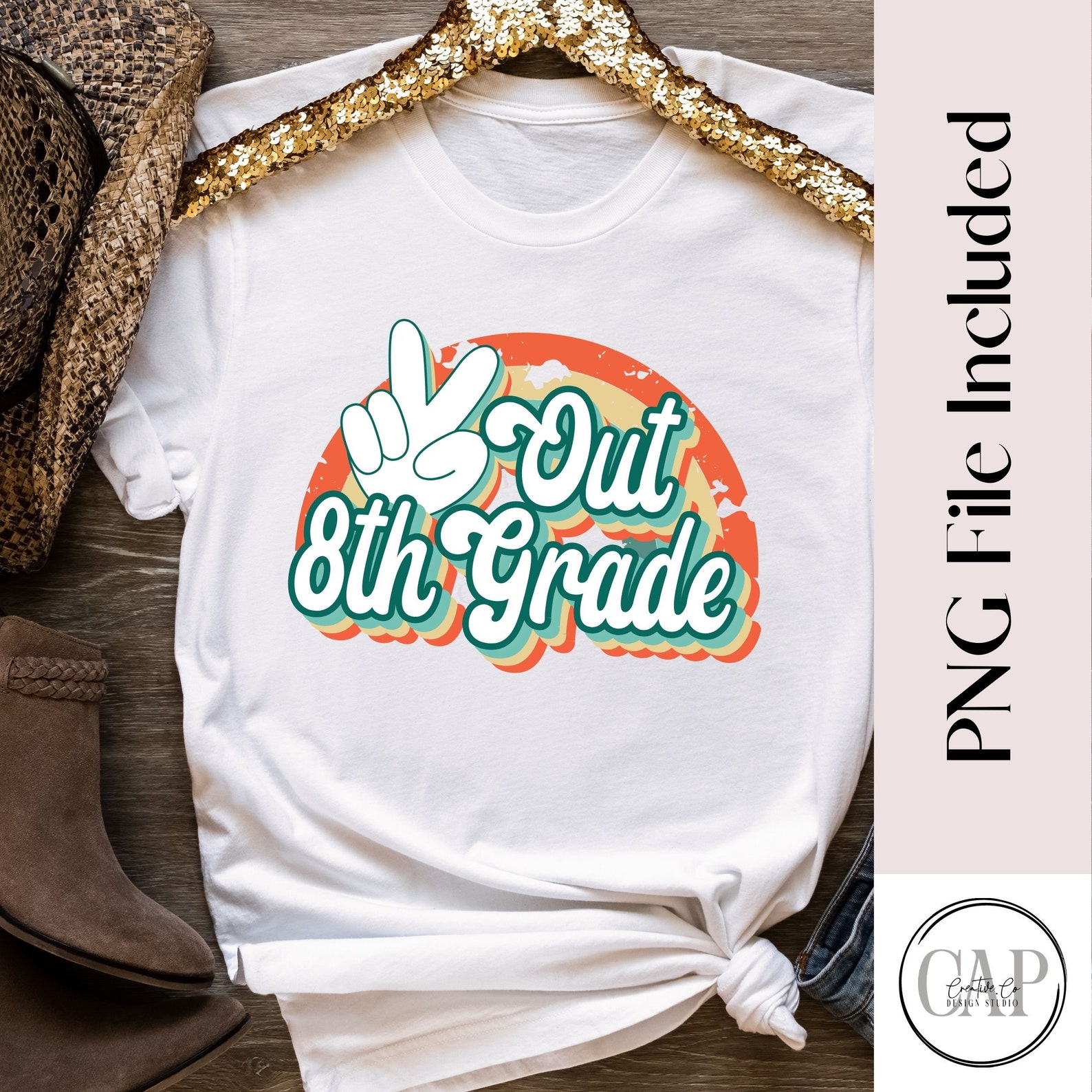 Peace Out Graduation Bundle PNG • Shirt for Kindergarten Graduation ...