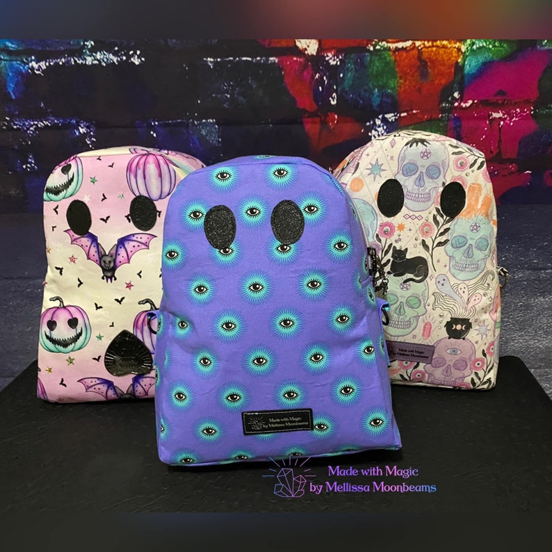 Boo Bags Pattern PDF Pattern Goth Sewing Patterns Spooky - Etsy