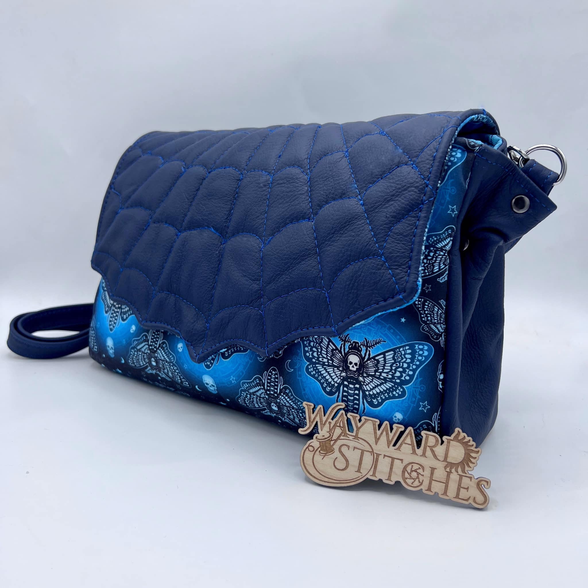 Valdis Bag Pattern, Spider Web Bag Pattern, Goth Purse Pattern, Gothic ...