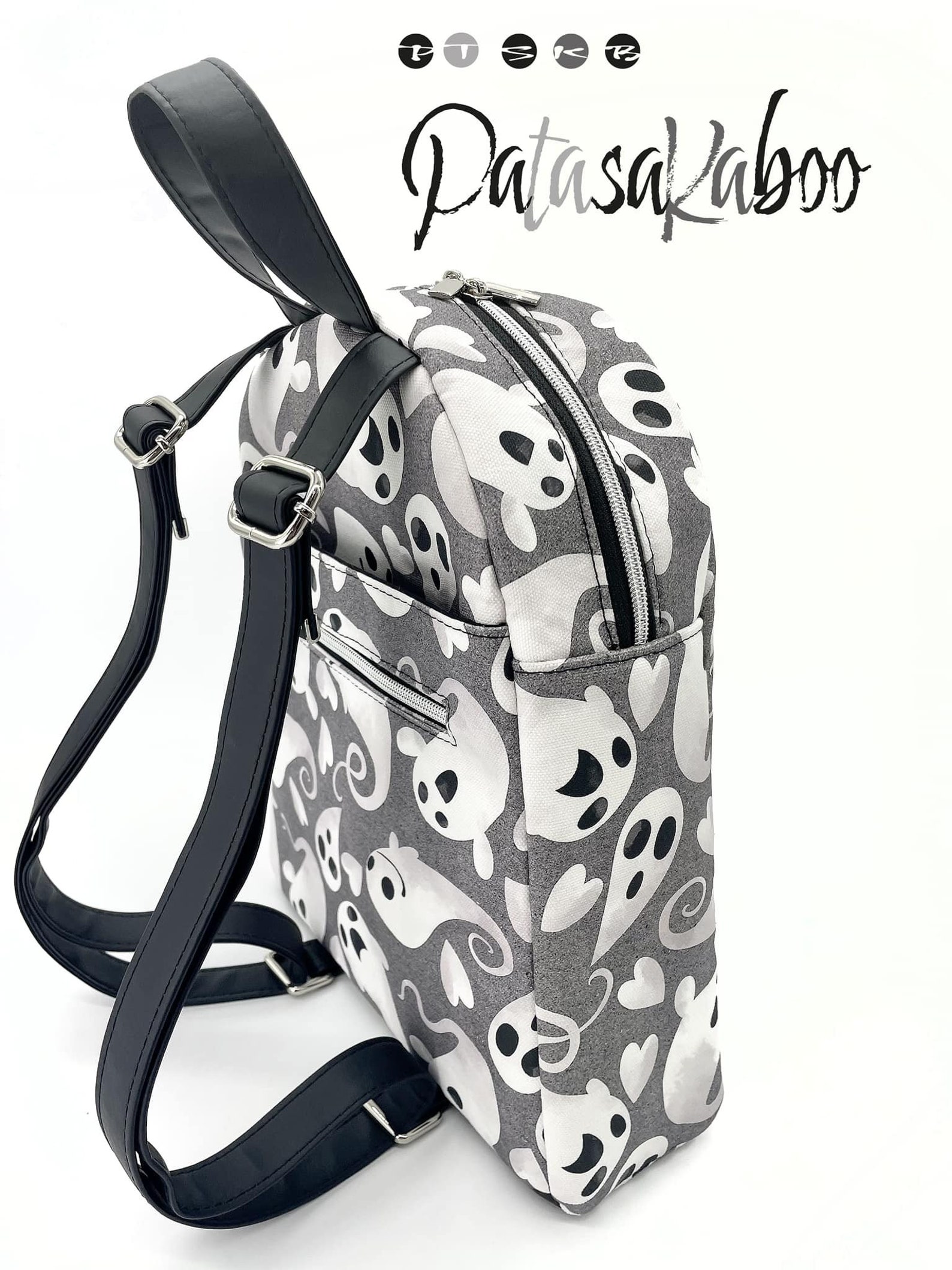 Boo Bags Pattern, PDF Pattern, Goth Sewing Patterns, Spooky Sewing ...