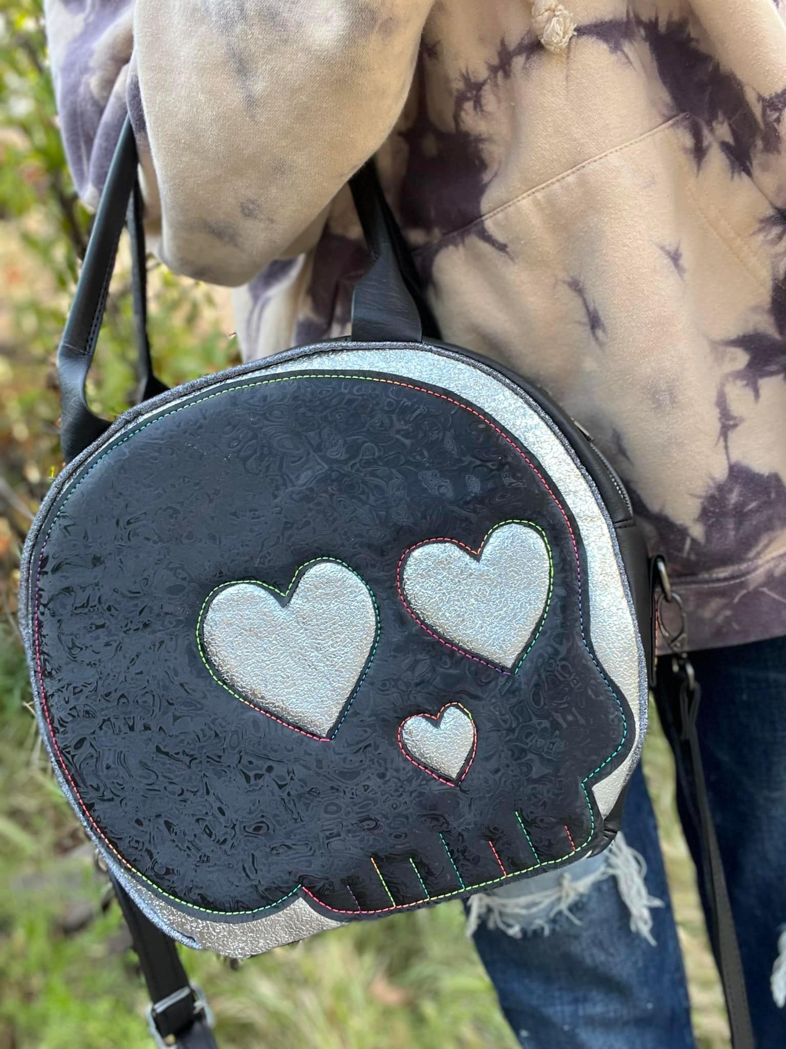 Hel Bag Pattern, Skull Bag Pattern, Skull Purse Pattern, Purse Sewing ...