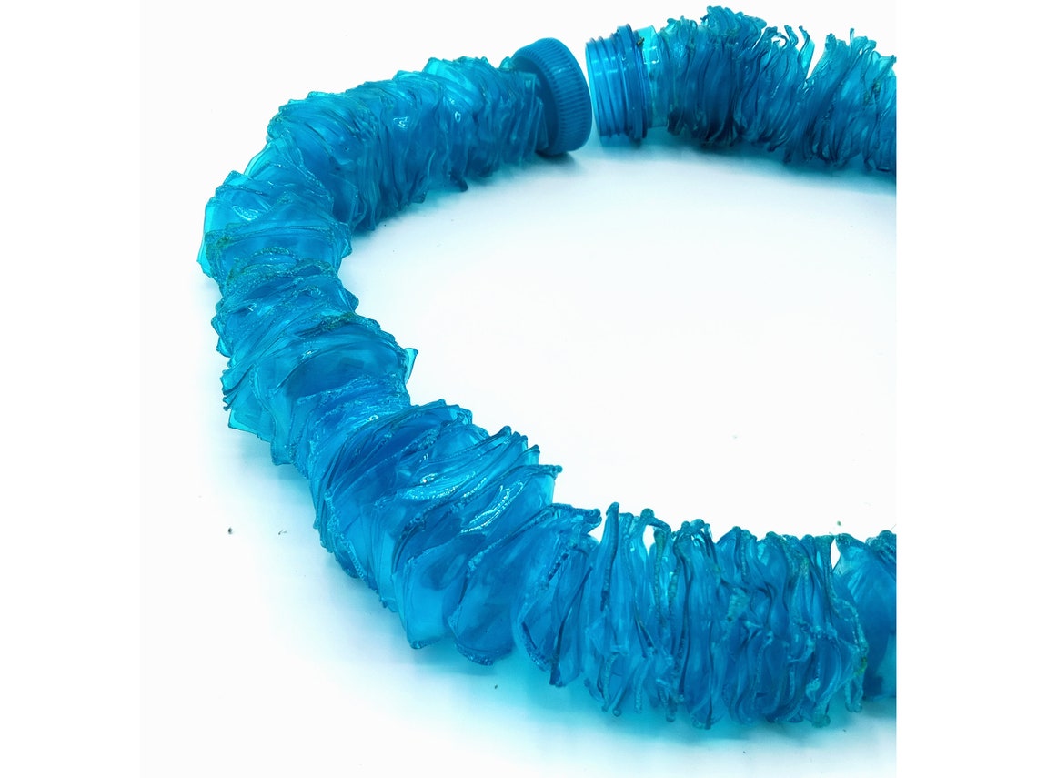 Plastic Bottles Necklace, Handmade Upcycled Plastic Jewelry, Unique ...