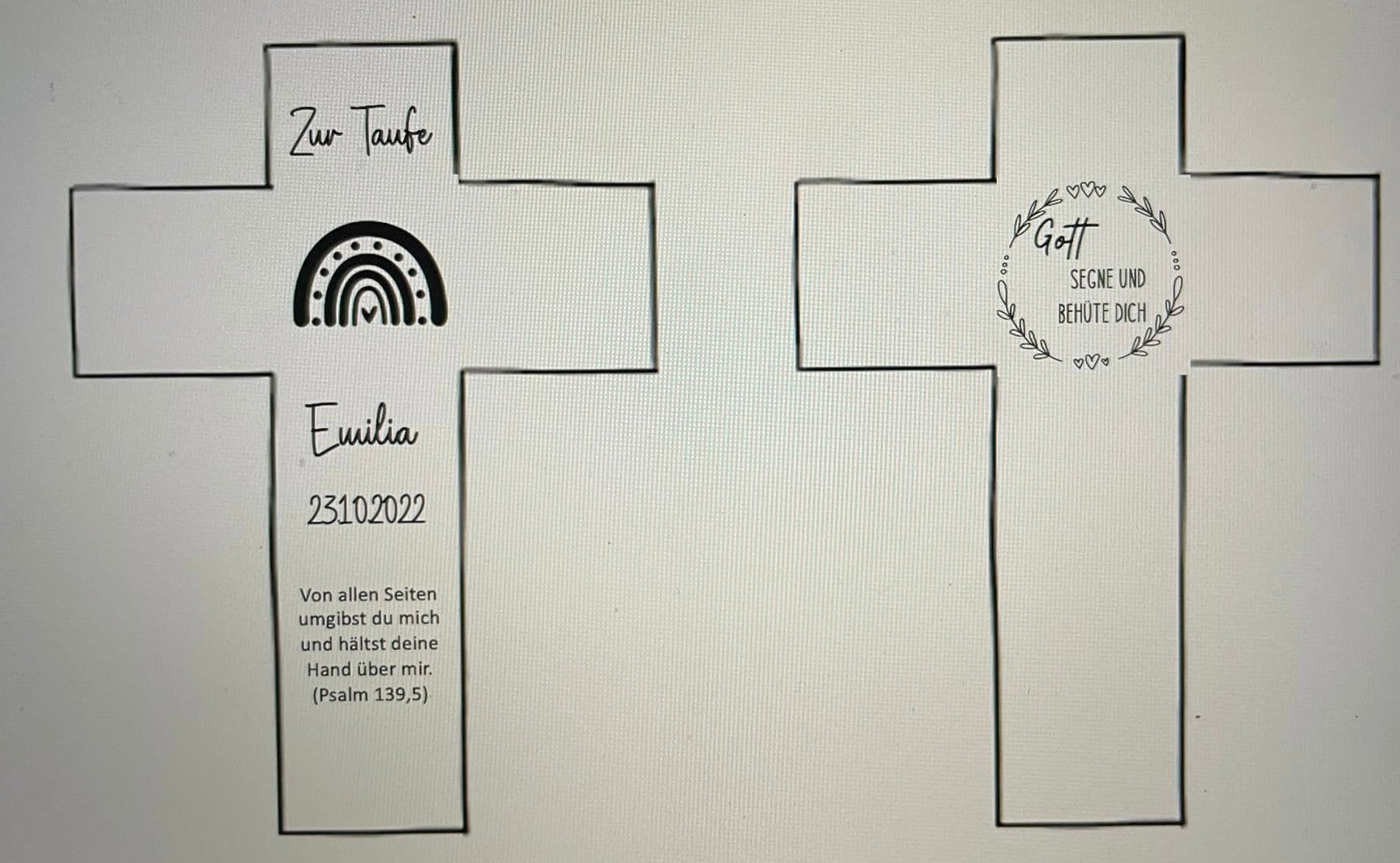 Baptismal Cross / Cross for Baptism / Cross for Birth / Cross - Etsy