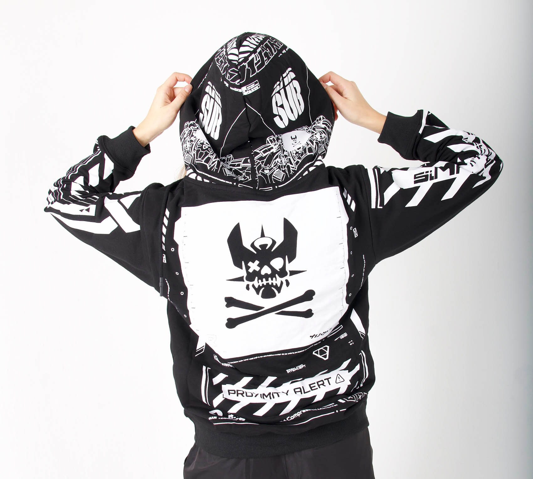 Techwear Cyber Anime Mouse Warrior Streetwear Jacket With - Etsy