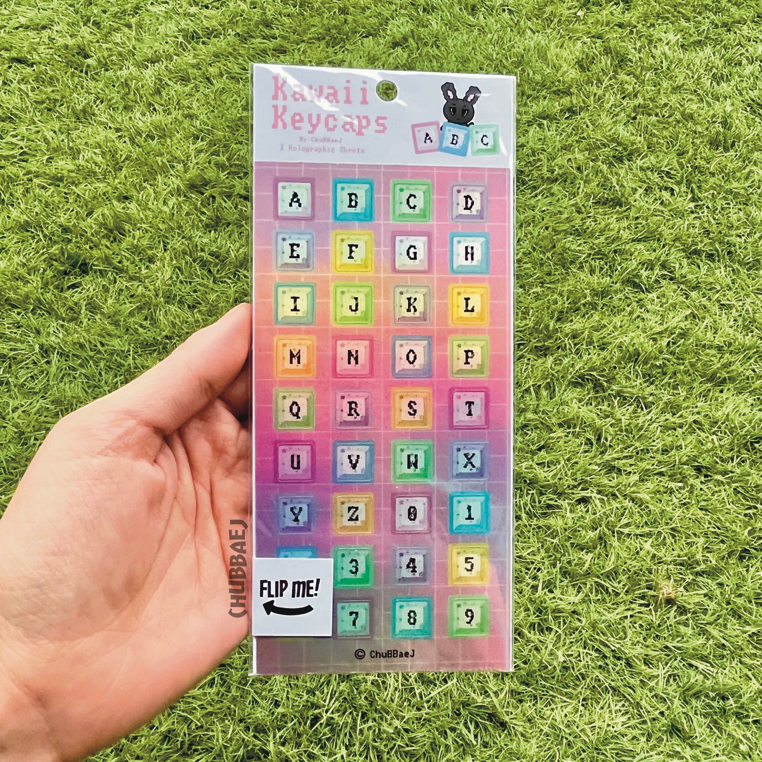 Kawaii Keycap Sticker Sheet - Etsy