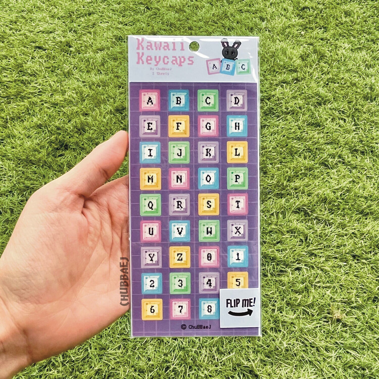 Kawaii Keycap Sticker Sheet - Etsy