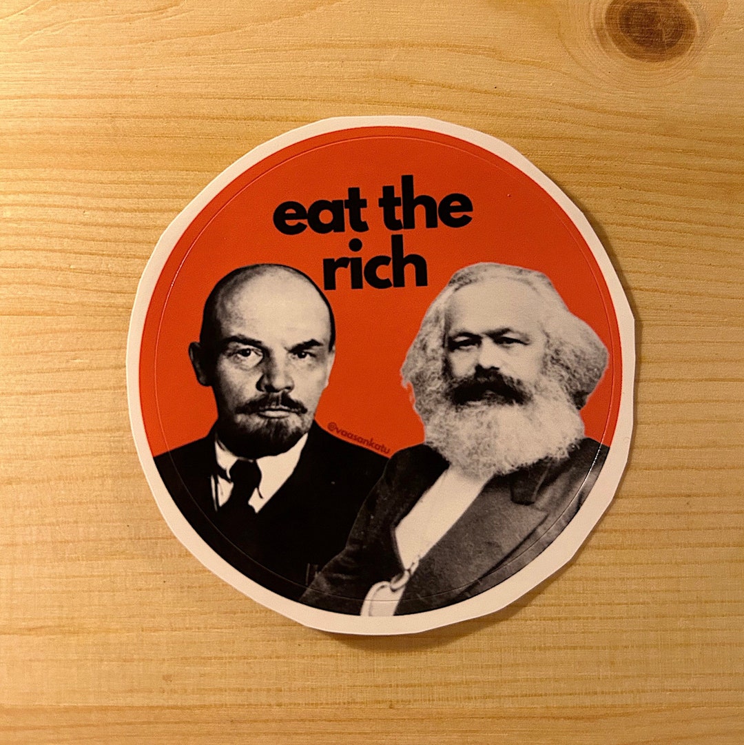 Eat the Rich Sticker - Etsy