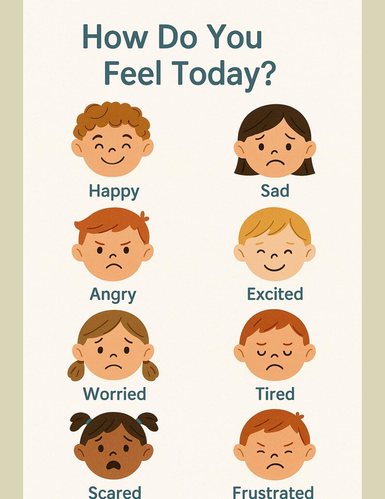 Calm Down Corner Toolkit for Toddlers – Printable Emotional Regulation ...