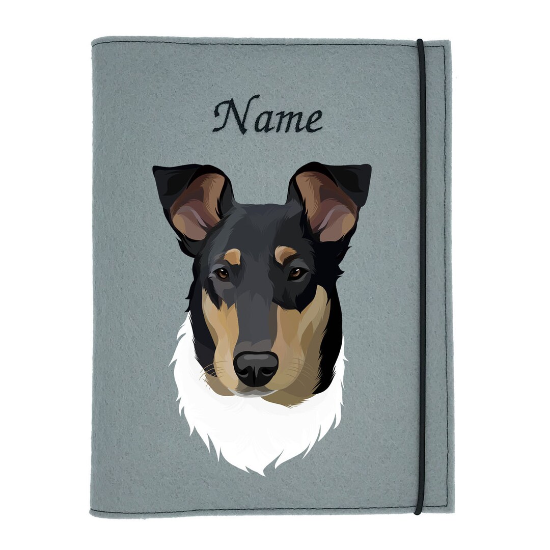 Document Case Dog Smooth Collie Tricolor - Etsy