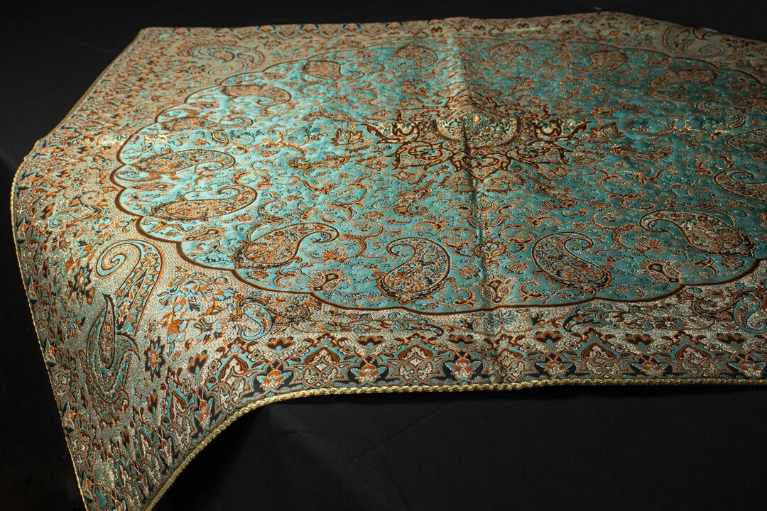 Persian Tablecloth Termeh Table Overlayfabricelegant - Etsy