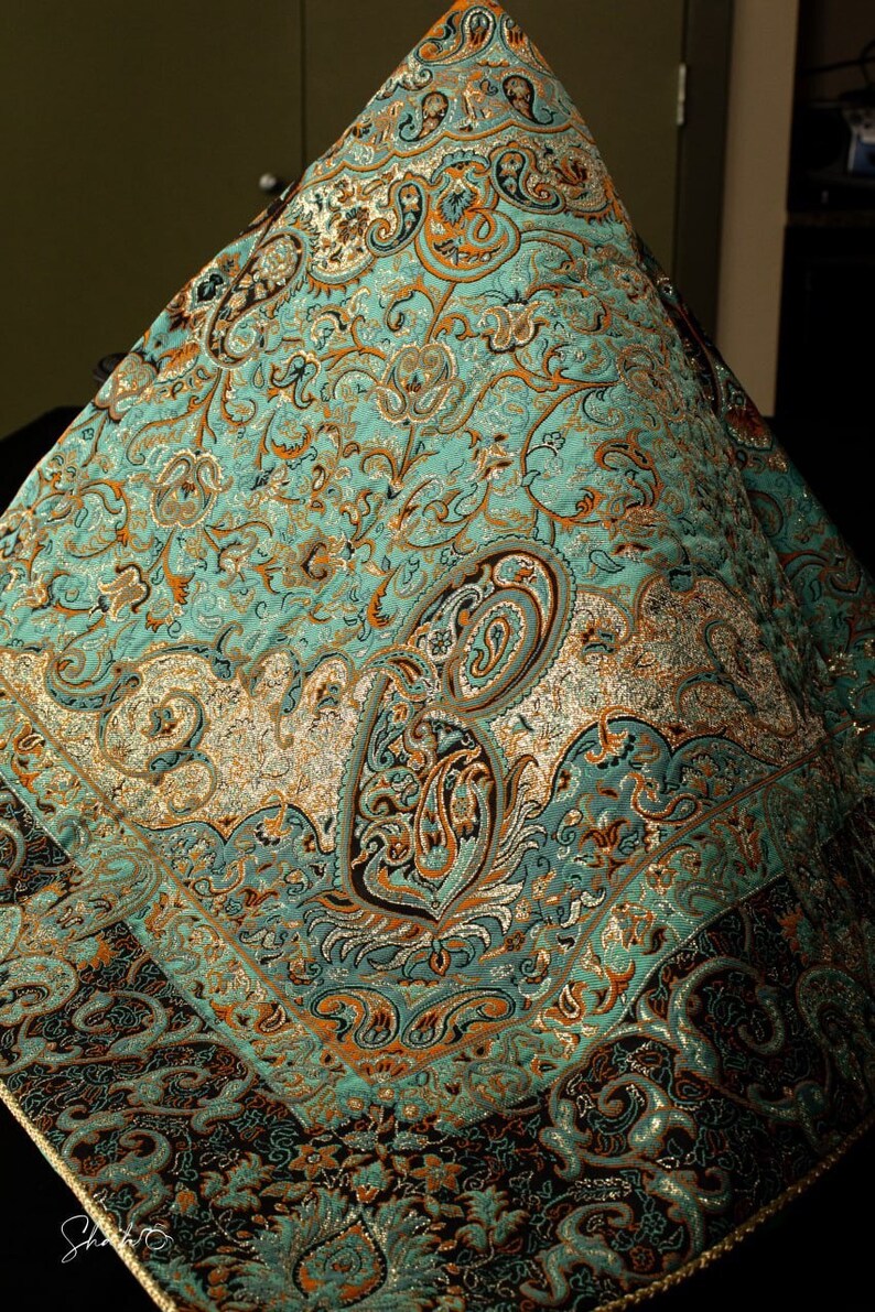 Persian Tablecloth Termeh Table Overlayfabricelegant - Etsy