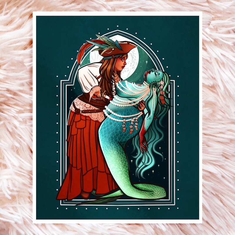 Fat Mermaid - Etsy
