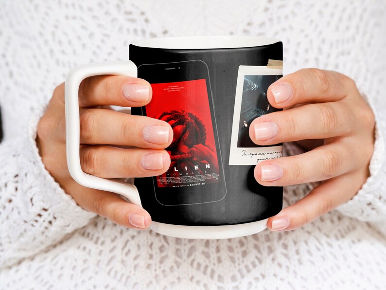 ALIEN ROMULUS MOVIE 2024 2 Mug Template Size 11 & 15 Oz Coffe Mug ...