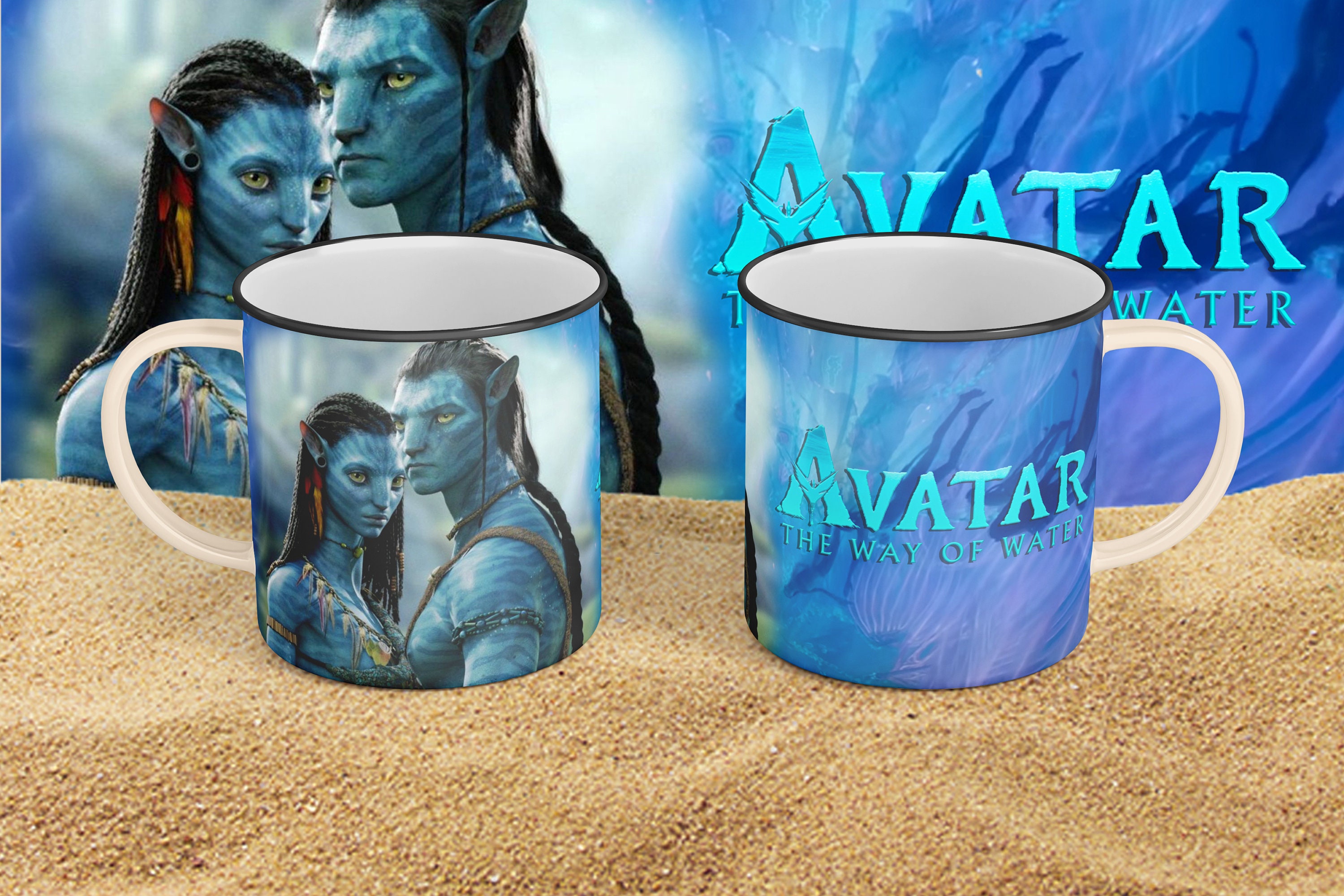AVATAR the Way of Watter 2022 Mug Templates 24 Templates and Mock up ...