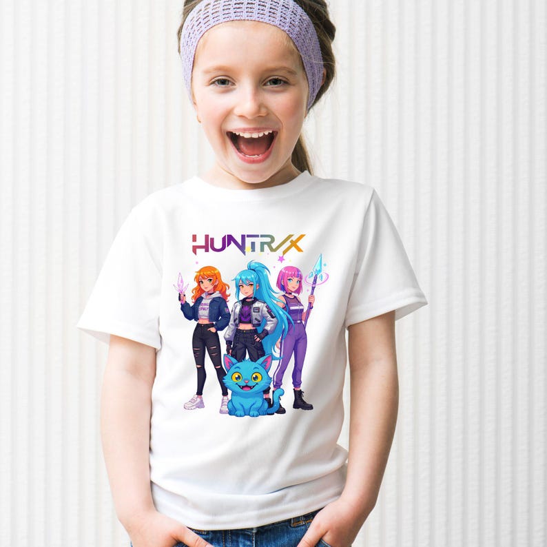 Kpop Huntrix PNG, Demon Hunters PNG, Huntrix Merch, Saja Girls PNG ...