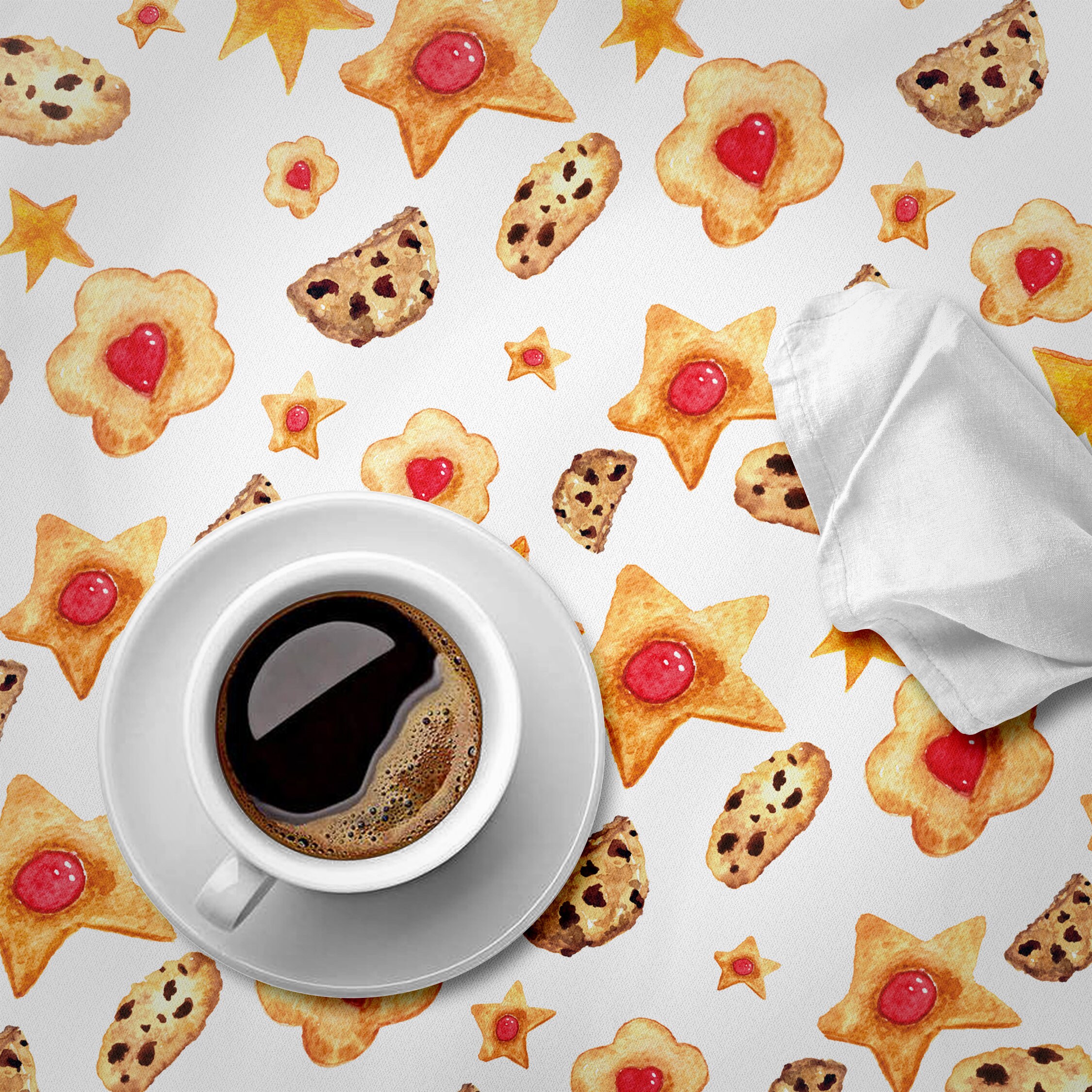 Baking Clipart Cute Home Bakery Png Hand Painted Sweet Pastry Hand ...