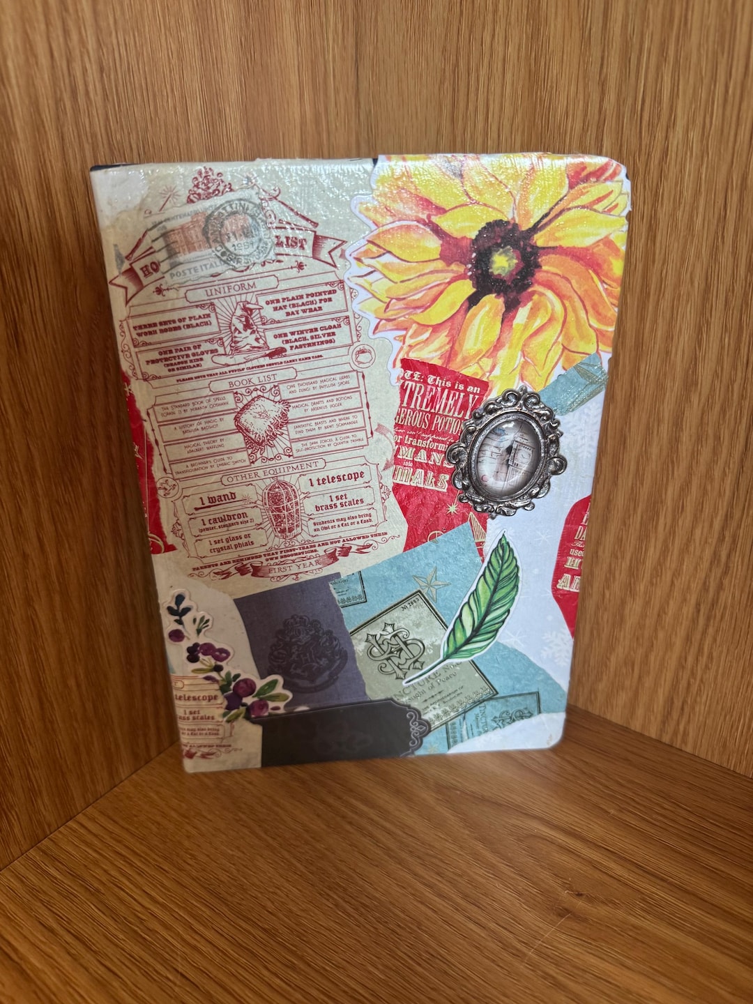 Hogwarts Themed Collage Bullet Journal Notebook - Etsy